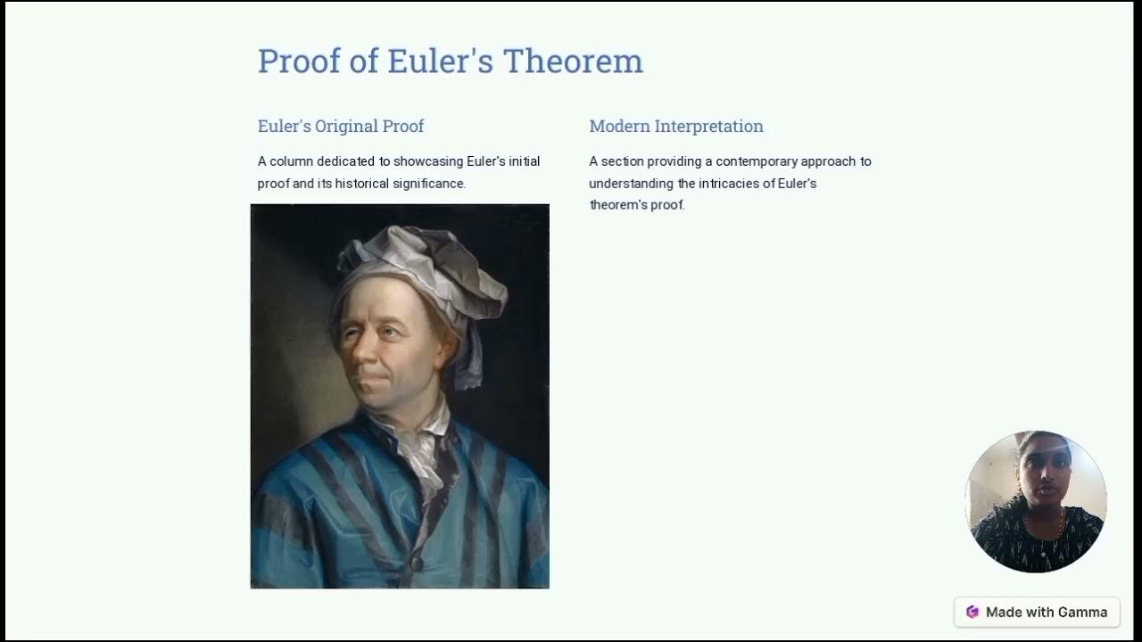 Euler's theorem and problems - YouTube