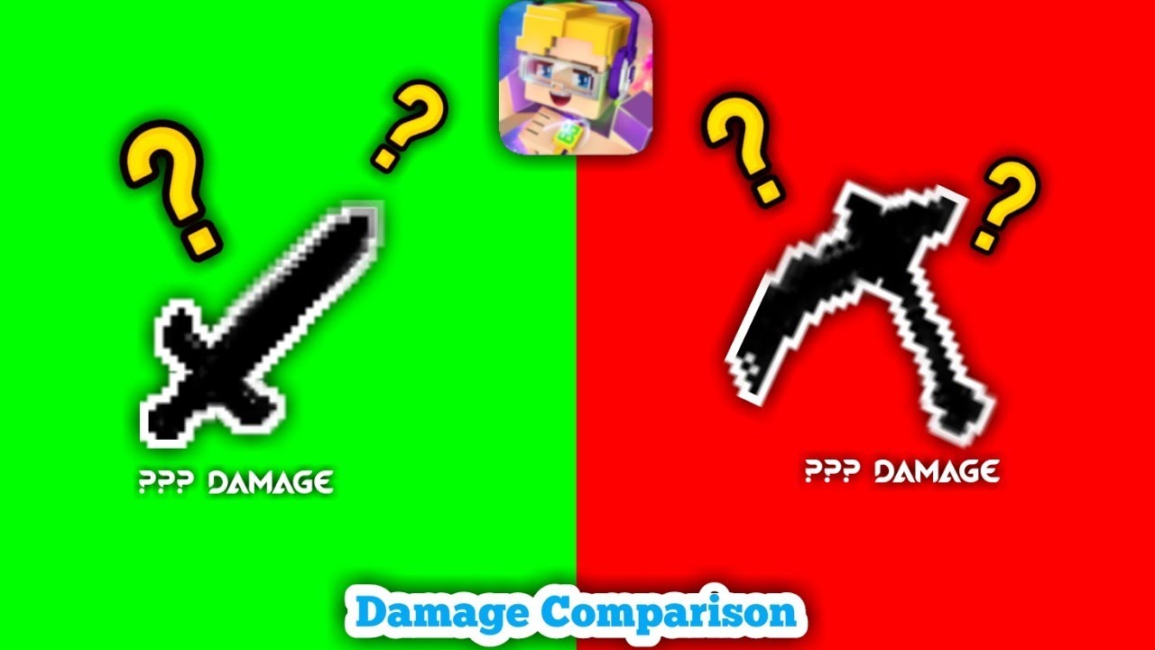 Blockman go - What weapon is the best at dealing damage (Lucky Block ...