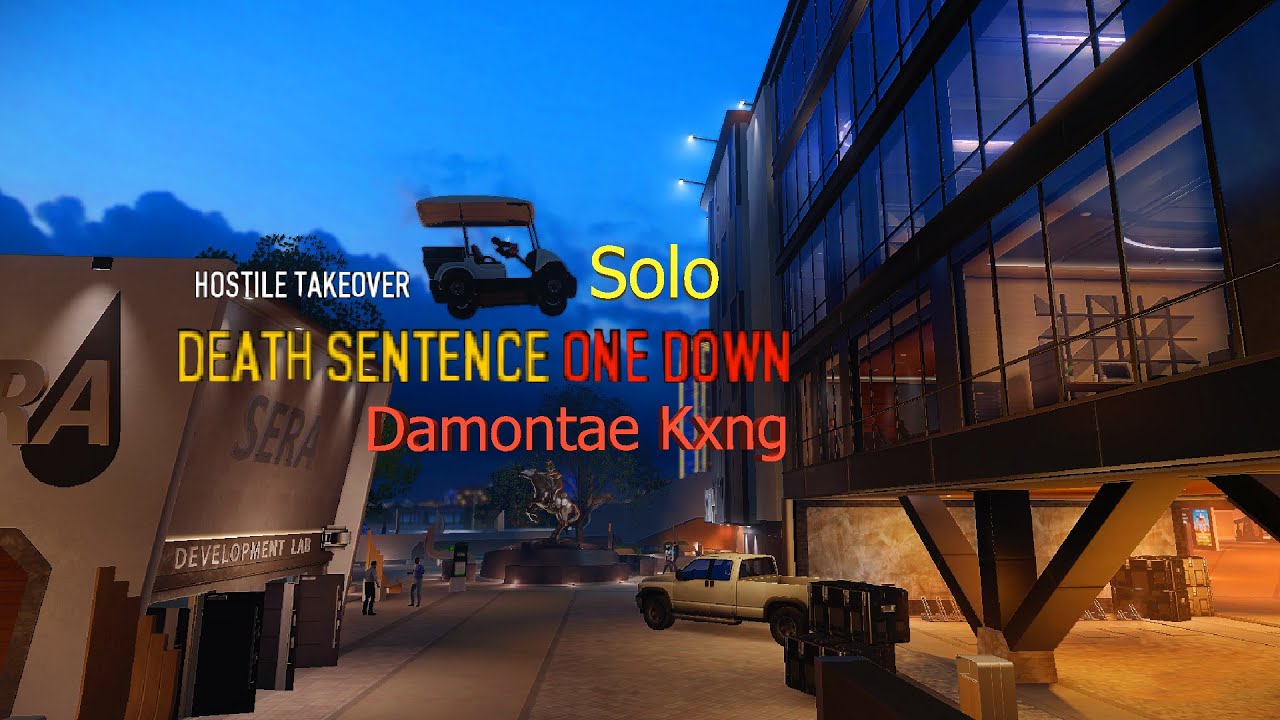 Payday 2 Hostile Takeover DSOD Solo (No Downs/Joker/AI) Damontae Kxng ...