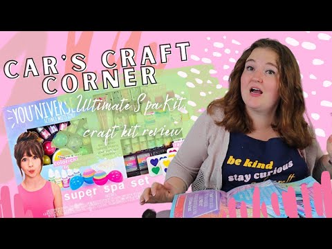 ANOTHER CRAFT KIT REVIEW | You-niverse Ultimate Spa Kit | Car's Craft Corner