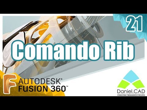 Aula 21 | Fusion 360 | Comando Rib - YouTube