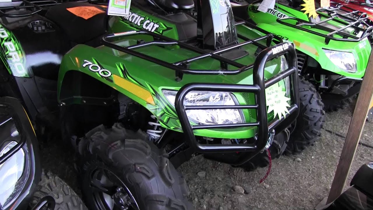 Arctic Cat Mudpro Mud Pro 700 ATV 2013 - YouTube