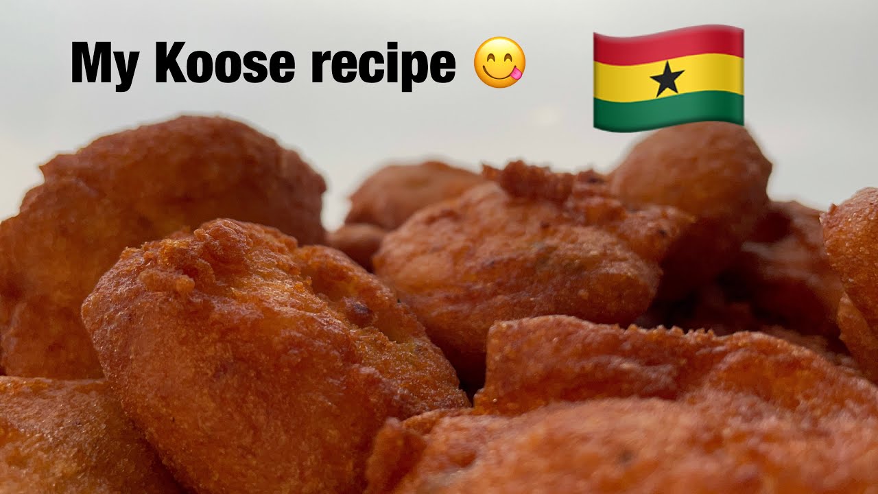 My Ghana Koose recipe |Spicy beans cake ||Akara || Koose - YouTube