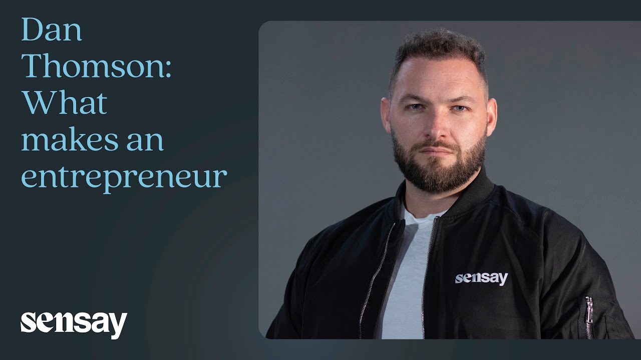 Dan Thomson | What makes an entrepreneur - YouTube