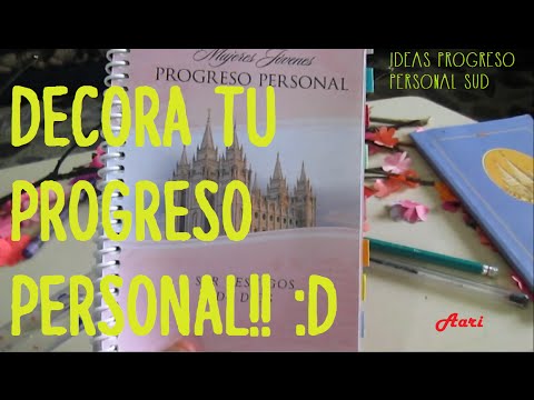 ¡Decora tu Progreso Personal! - Ideas Progreso Personal SUD - YouTube