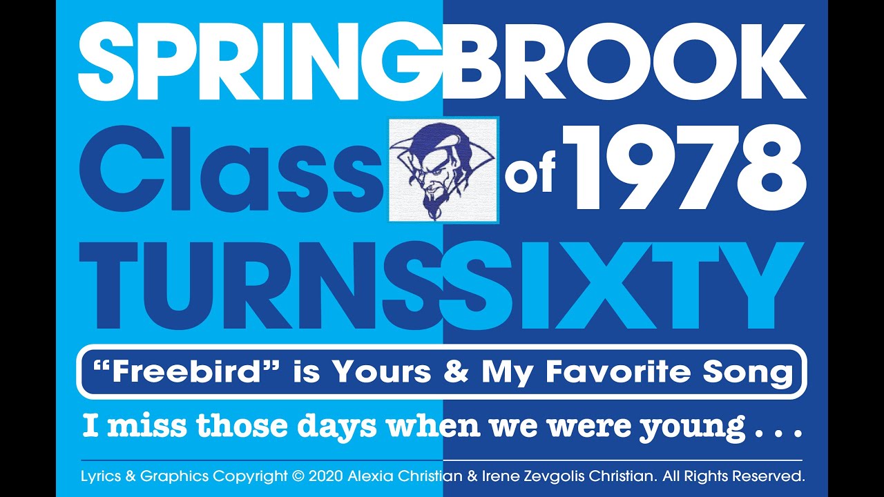 SPRINGBROOK HIGH SCHOOL CLASS OF 1978 TURNS 60! - YouTube