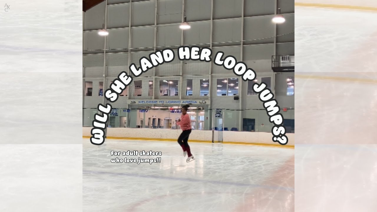 Loop Jump + Opposite Loop Jump Adult Figure Skating - YouTube