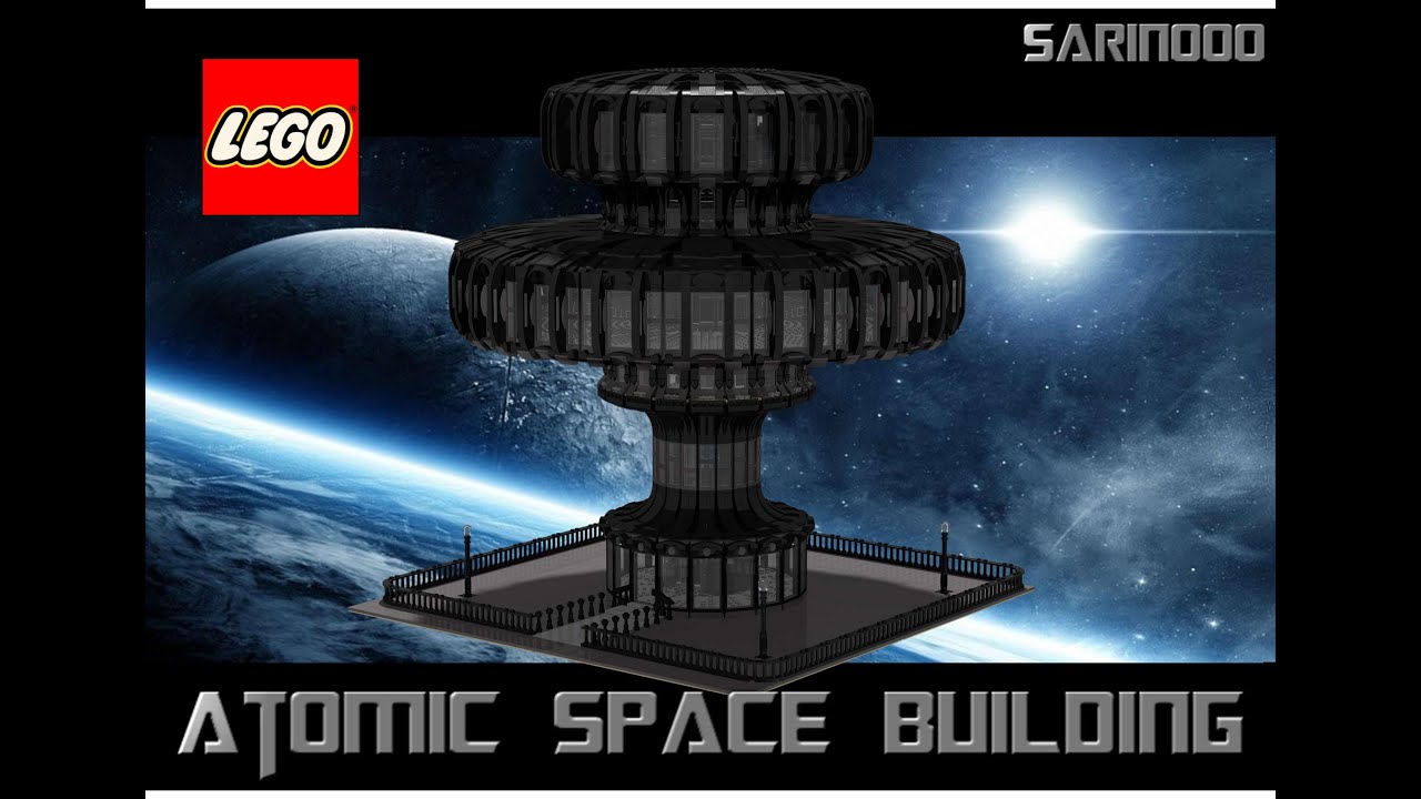LEGO MOC Modular Atomic Space Building - Speed Build - YouTube