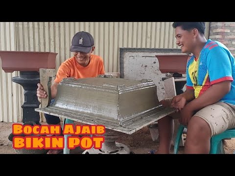Bocah Cilik Mahir Bikin Pot||Pot Bonsai XXX