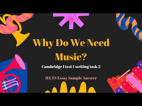 There are many different types of the music in the world today. Why do ...