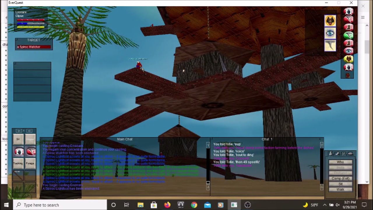 Classic Everquest - Druid Solo 44 to 52 - Quadding Spirocs in Timorous ...