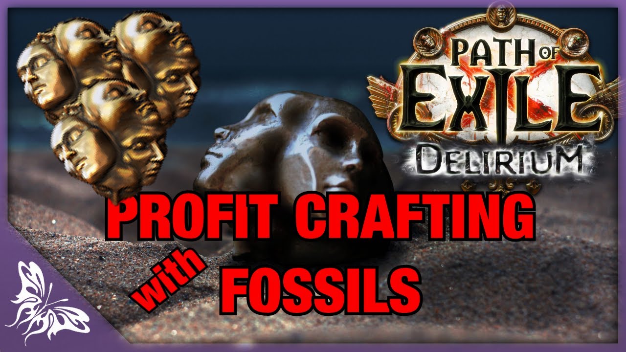 PROFIT CRAFTING: FOSSILS & How to use them | Path of Exile - YouTube