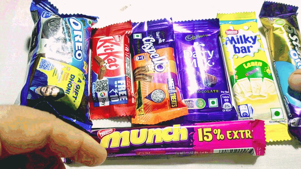 Oreo vs Cadbury Cispello vs Kitkat vs Cadbury dairy milk vs Nestle ...