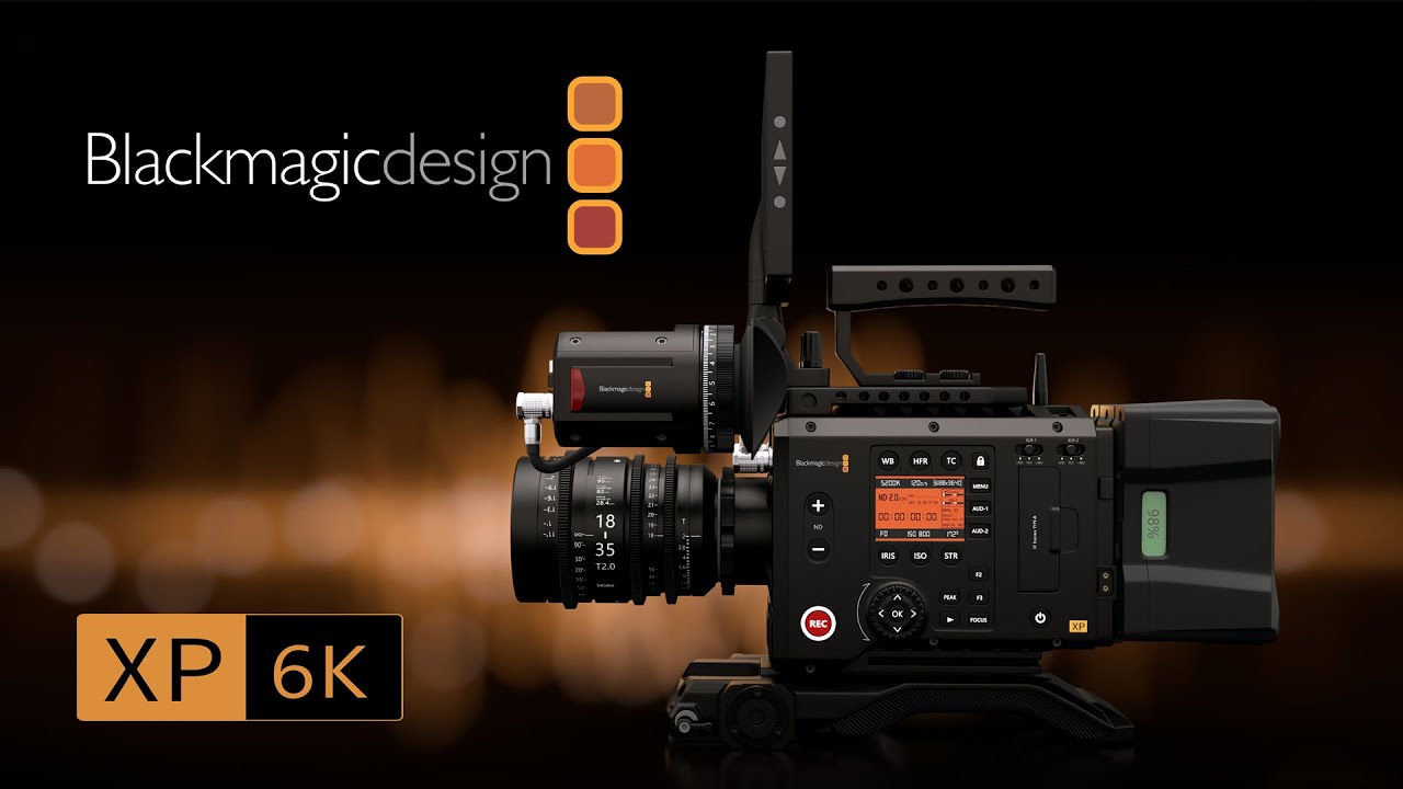 Blackmagic Design Xtreme Pro 6k | New cinema camera - YouTube