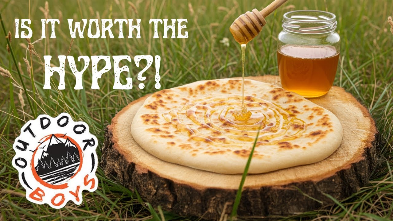 Making the Outdoor Boys Honey Butter Bread - Is It Worth the Hype?! - YouTube