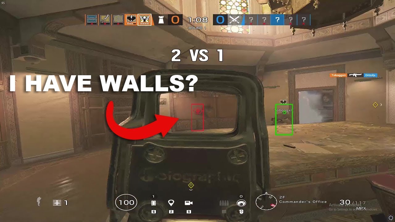 VALKYRIE + WALLHACK = FREELO, Perfecet C4 throws - R6 Gameplay #1 - YouTube