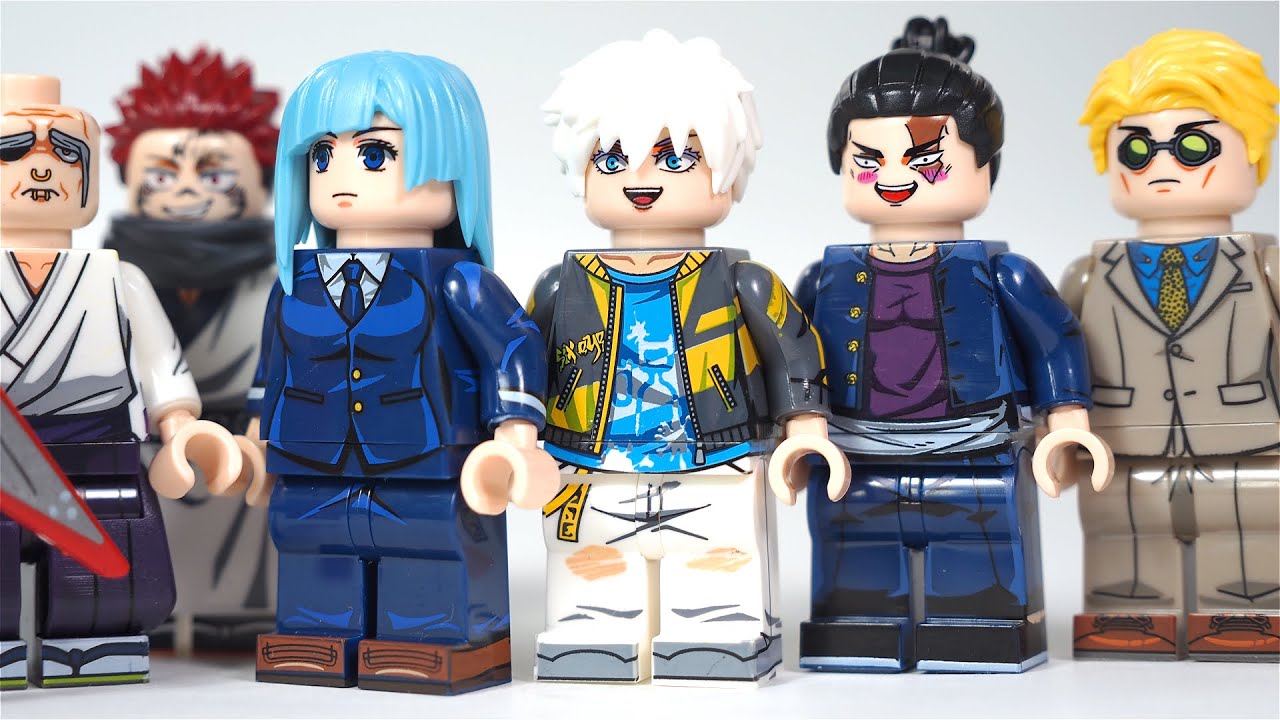 LEGO Jujutsu Kaisen | 呪術廻戰 | じゅじゅつかい せん | Ryomen Sukuna | Aoi Todo ...