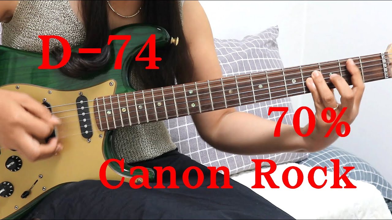 Canon Rock Challenge, Mastering JerryC at 70% Speed in Just 27 Days (캐논 ...