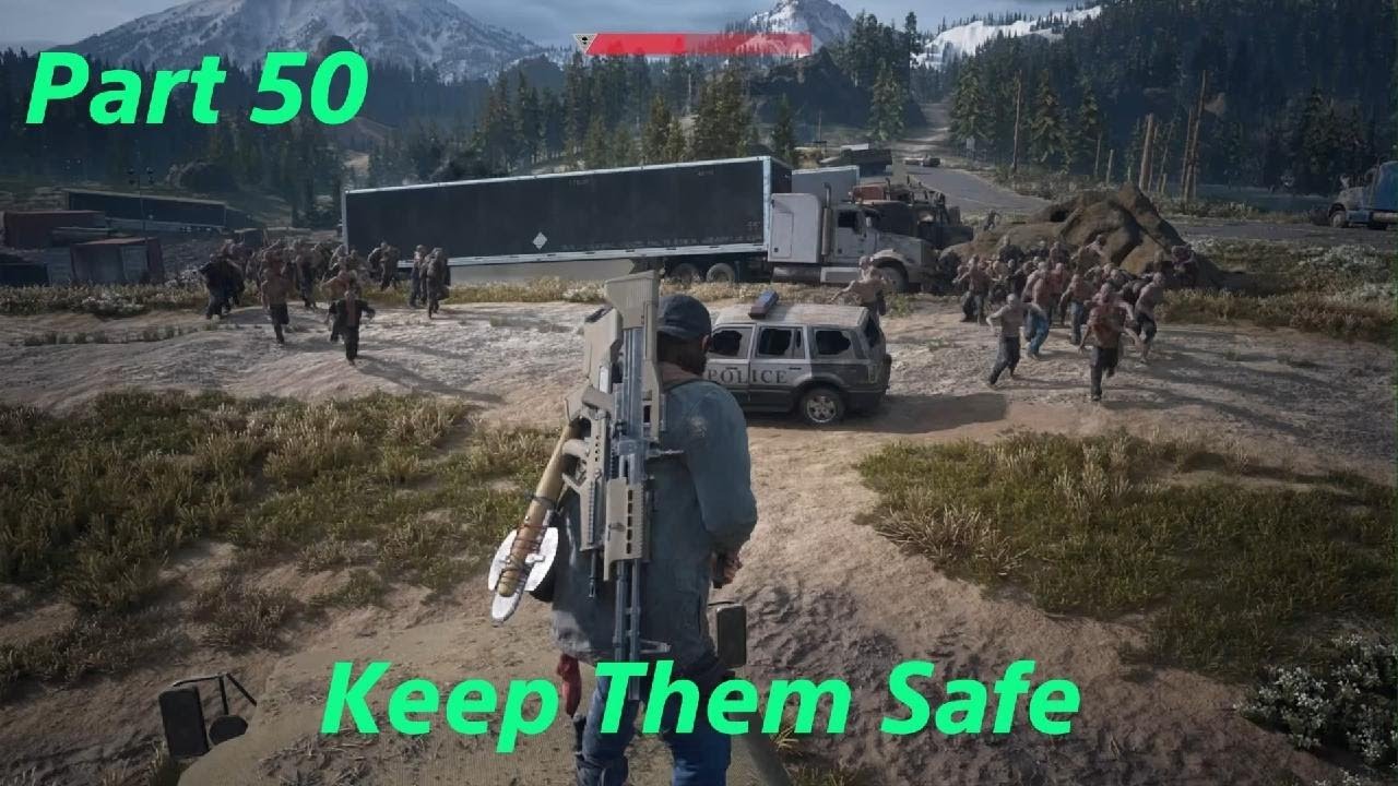 DAYS GONE Survival II Playthrough Part 50 Keep Them Safe - YouTube