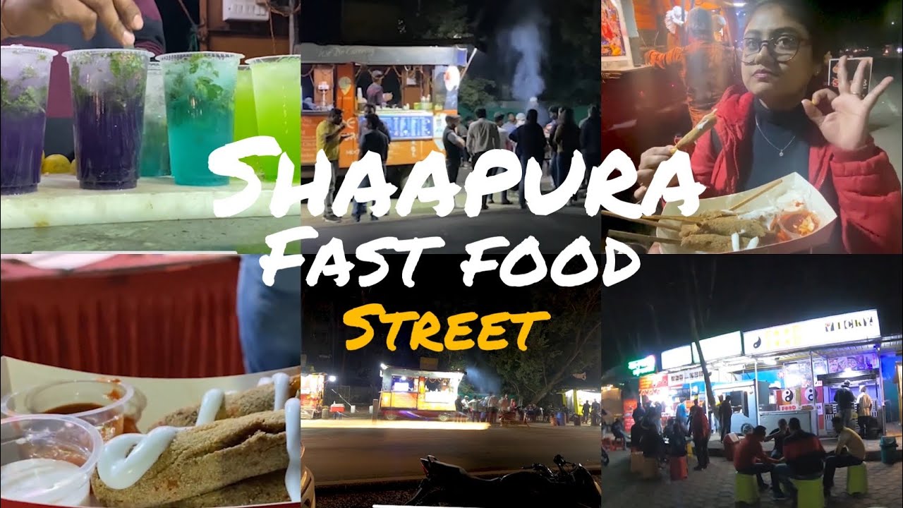 Shapura best Food street of Bhopal | Moto | food Vlog - Divyesh Rishi ...
