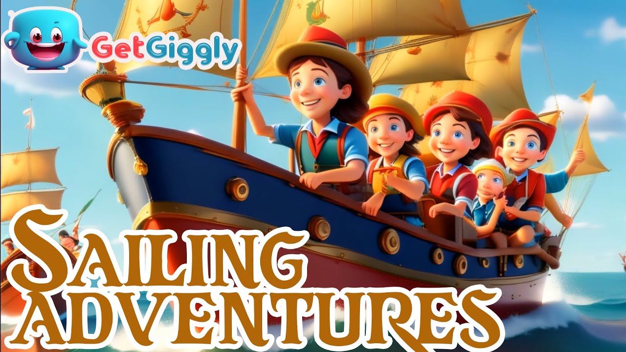 Pirate Song for Kids| Sailing Adventures| GetGiggly Nursery Rhymes and ...