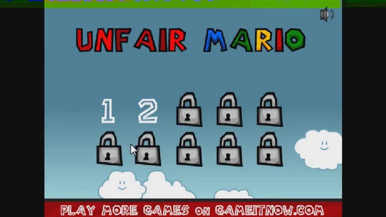 UNFAIR MARIO #2 - YouTube