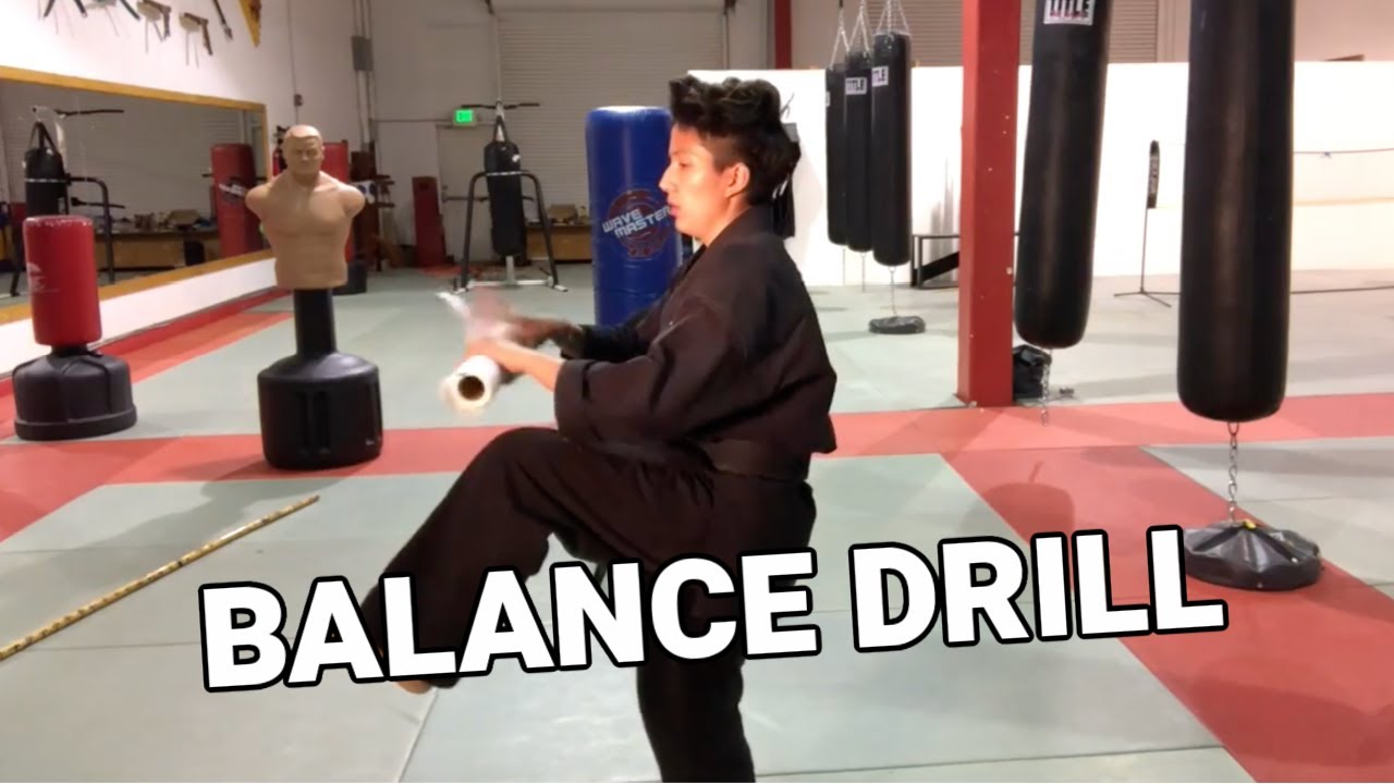 BALANCE DRILL (AT HOME TRAINING) - YouTube