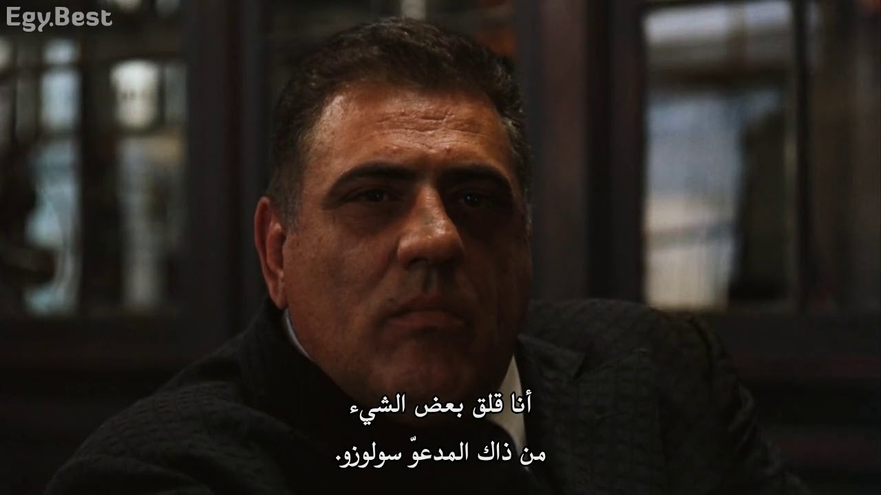 The Godfather 1972 - Luca Brasi Death (With Arabic Subtitles) - YouTube