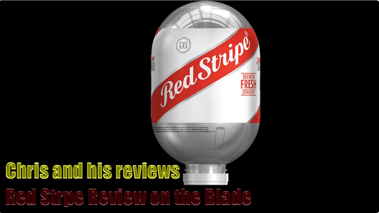 Red stripe 4.7% Beer Review- Do I have to eat Humble Pie Again - YouTube