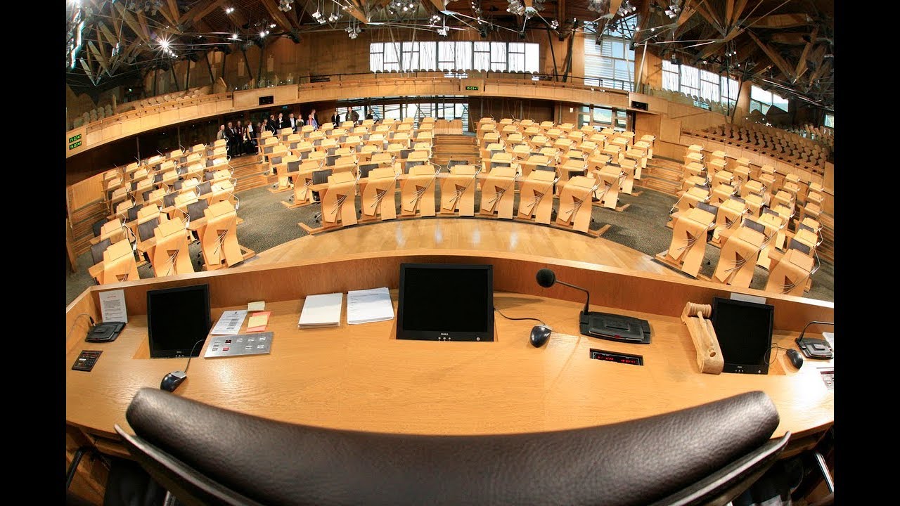 Immersive Tour: The Debating Chamber at the Scottish Parliament (BSL ...