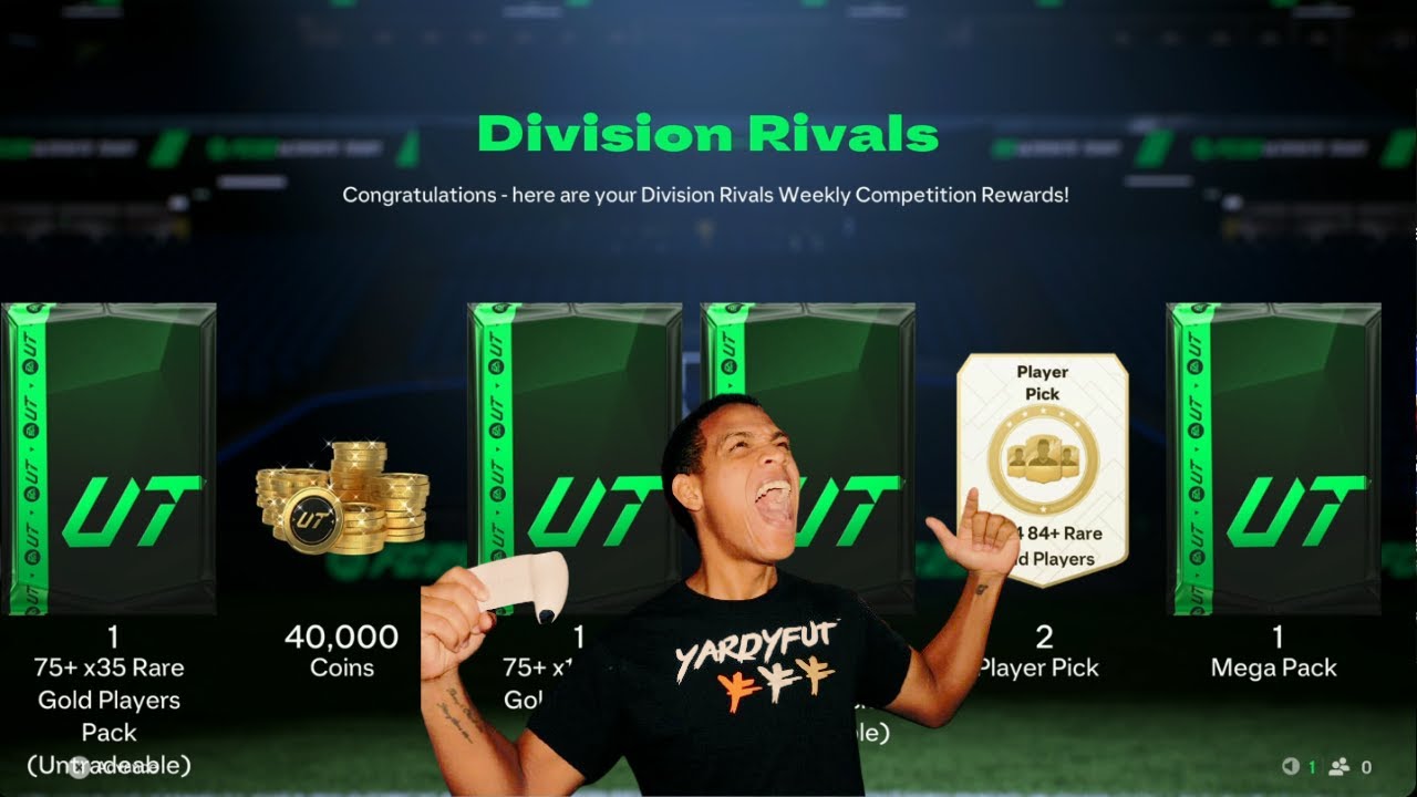 FIRST DIVISION RIVALS REWARDS PACK OPENING OVER 200K MADE IN PROFIT EA ...