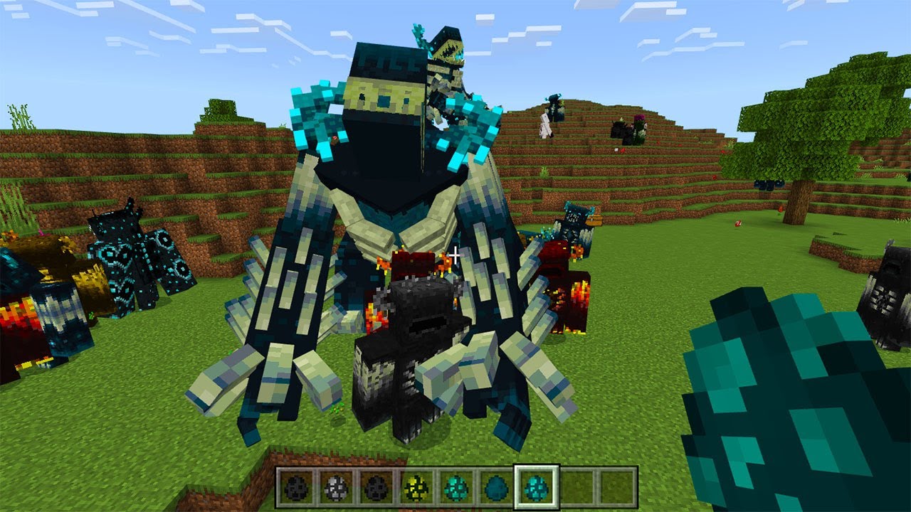 New UPDATE ADDON Warden Plus in Minecraft PE - YouTube