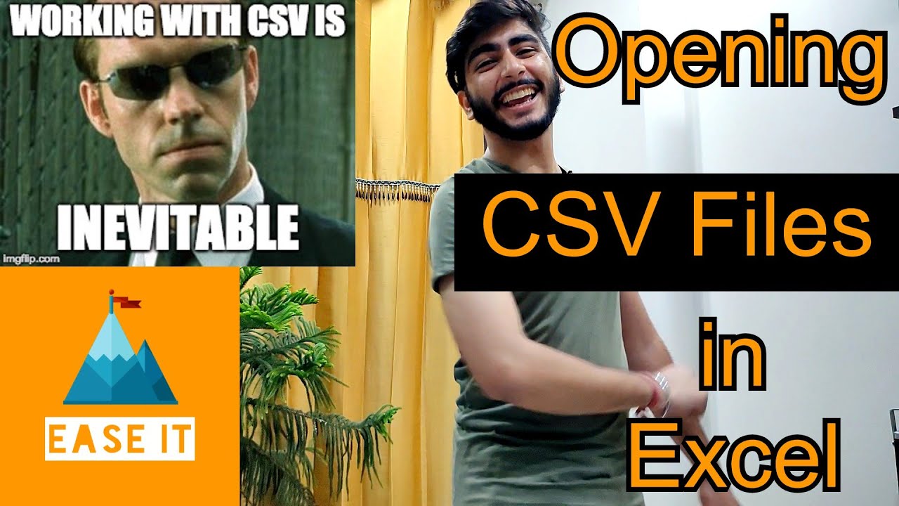 Open CSV In Excel YouTube Open CSV In Excel YouTube