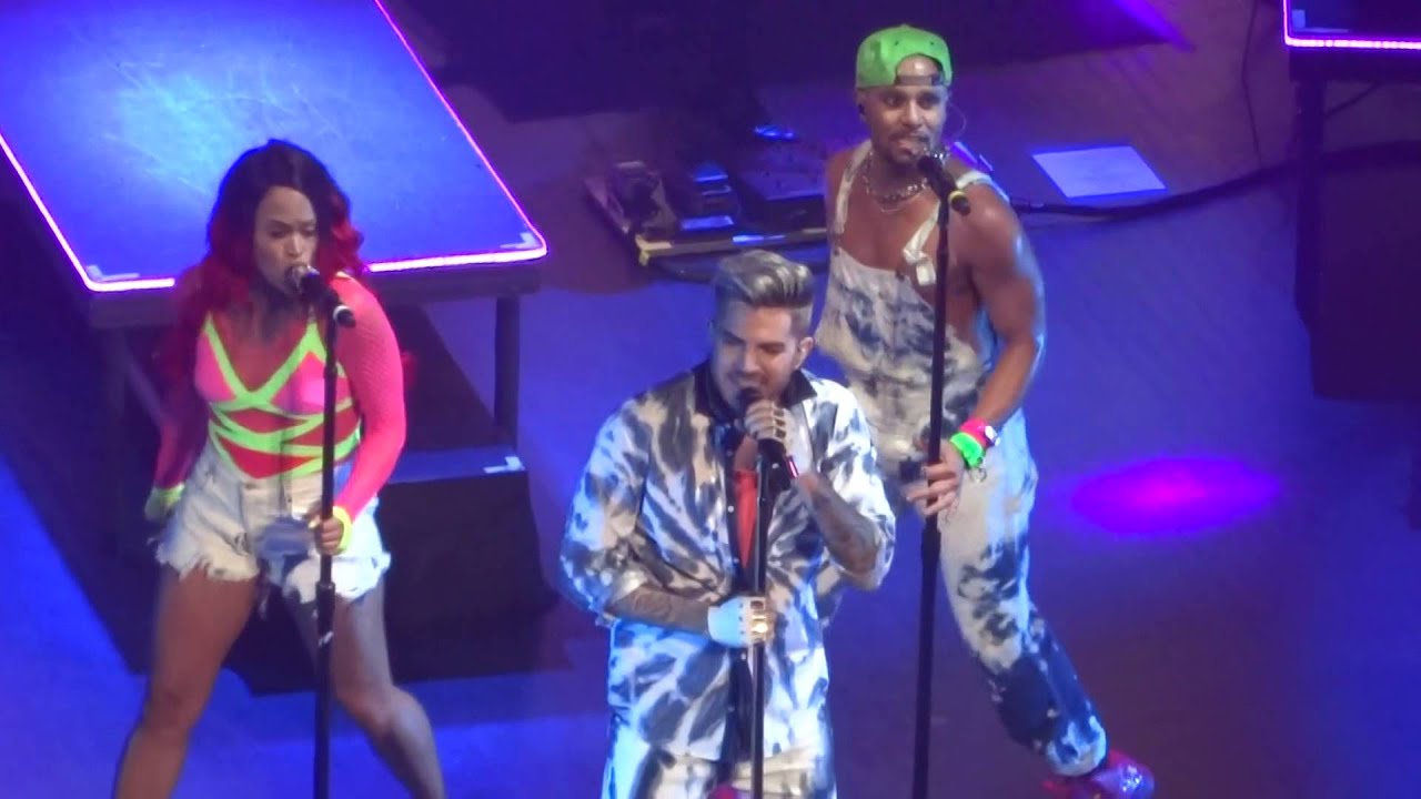 Adam Lambert, Lay Me Down/Shady/Fever, Milwaukee, March 22 2016 - YouTube