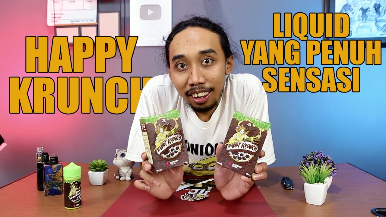 Happi Krunch : Cereal Gandum Coklat Yang Krunchy + Susu - YouTube