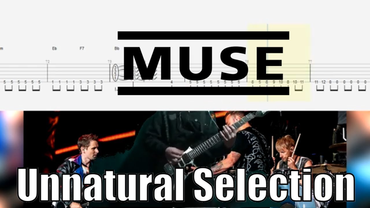 Muse - Unnatural Selection - Guitar Cover - YouTube