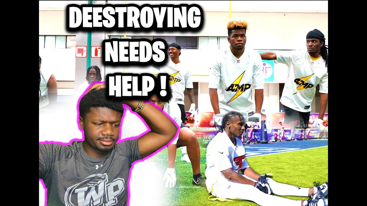 Reacting To AMP VS FAZE FLAG FOOTBALL MATCHUP #football - YouTube