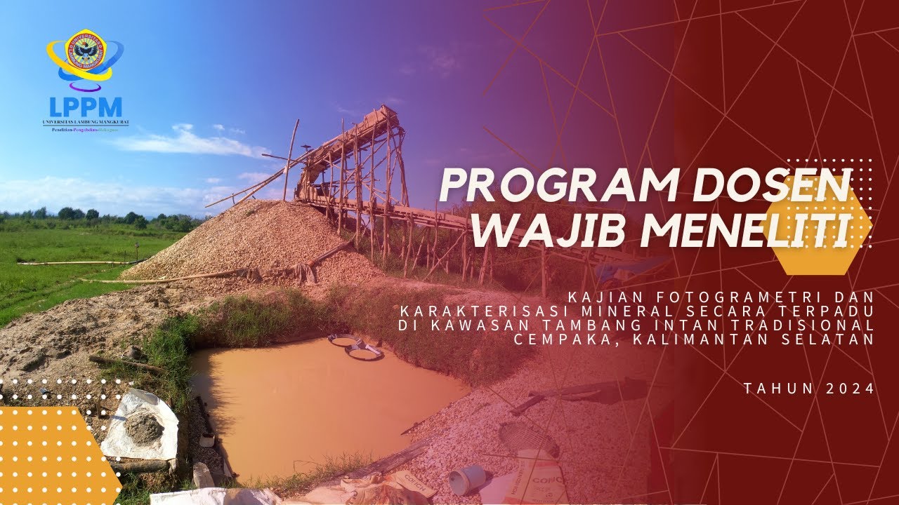 Kajian Fotogrametri dan Karakterisasi Mineral Secara Terpadu di Kawasan ...