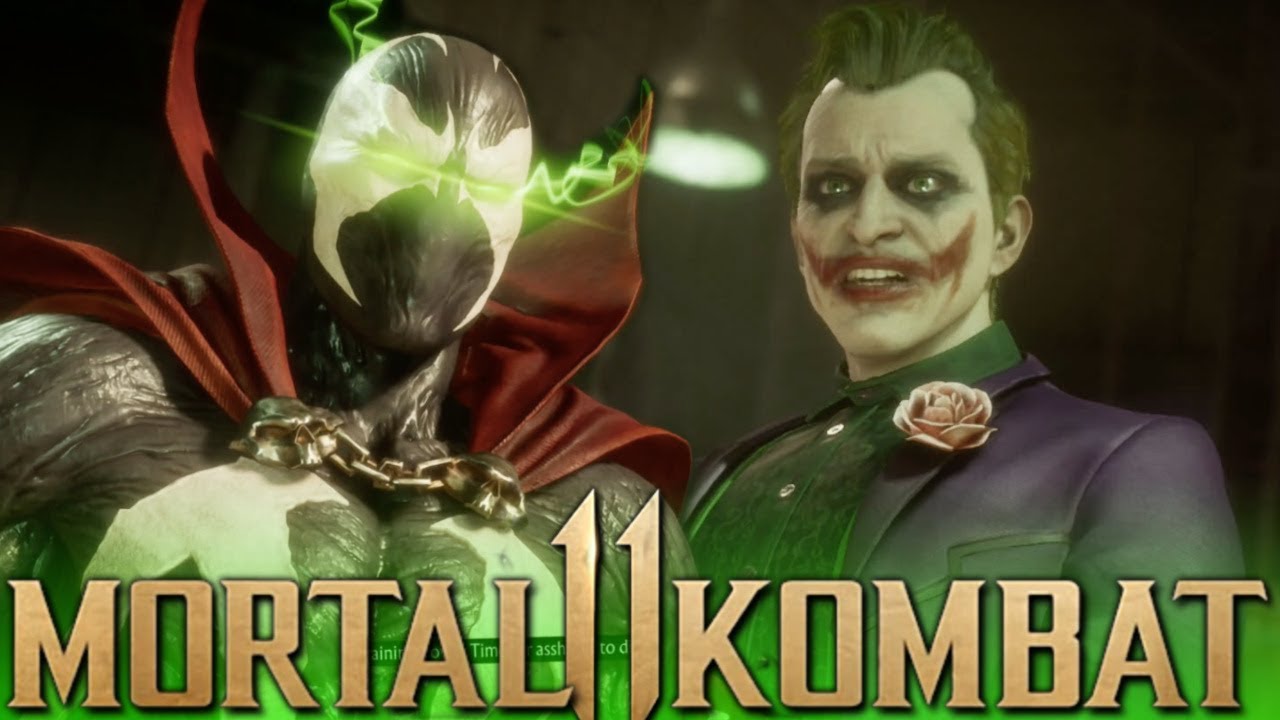 Mortal Kombat 11 - Spawn Vs Joker Exclusive Gameplay! 1080p HD - YouTube