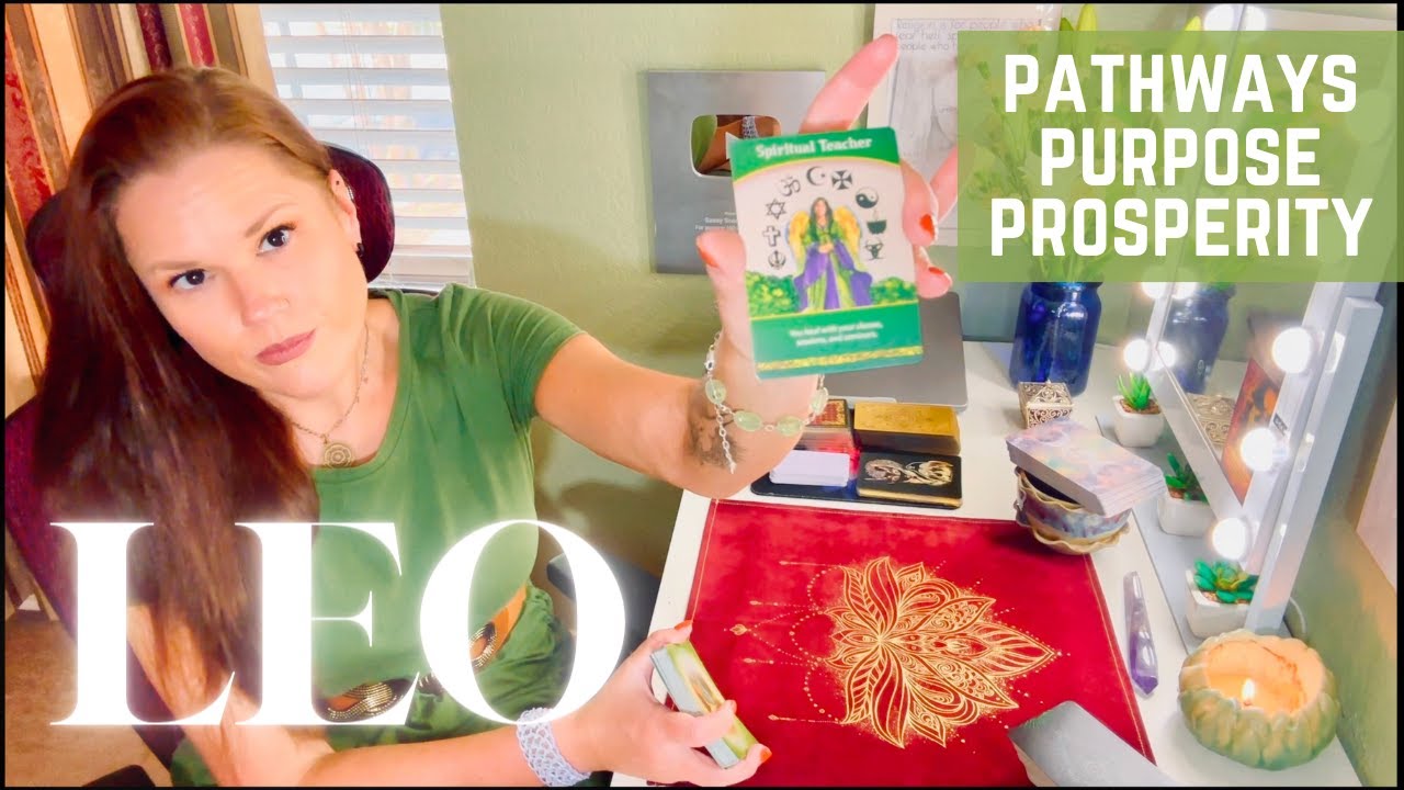 LEO | The Sunday Shuffle: Purpose, Pathways & Prosperity | Tarot for the Week | 8/27-9/2 - YouTube