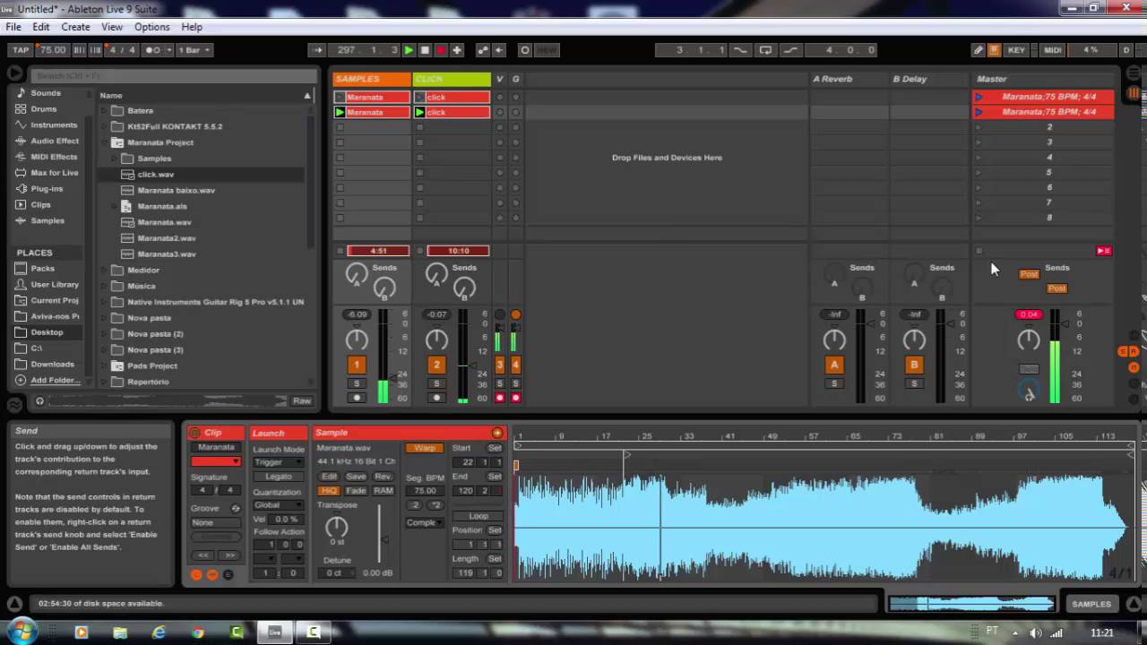 SCENES P/ Multitracks - Ableton Live - YouTube
