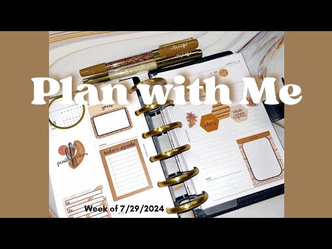 Plan With Me: Organizing My Week with Cloth & Paper Petite Daily ...