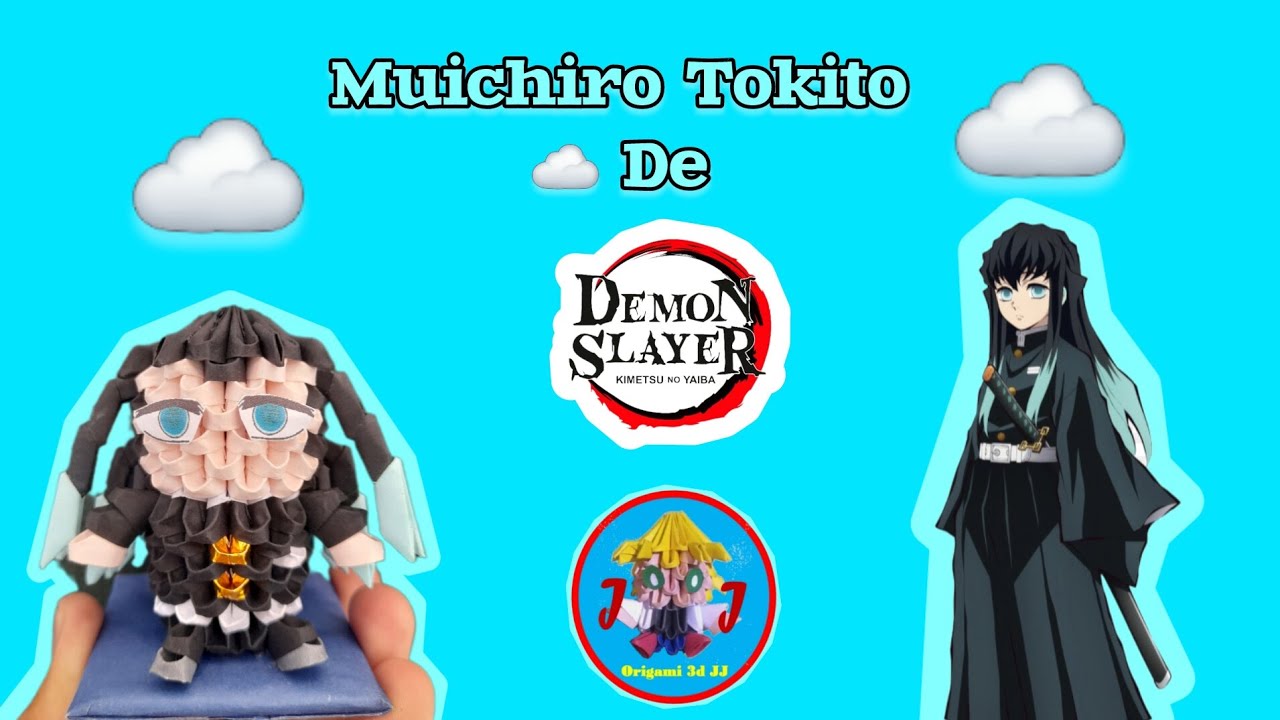 Como Hacer A MUICHIRO TOKITO ☁️ De DEMON SLAYER: KIMETSU NO YAIBA 👺 De ...