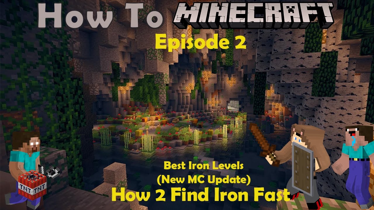 How To Minecraft : How to Get Iron Fast - YouTube