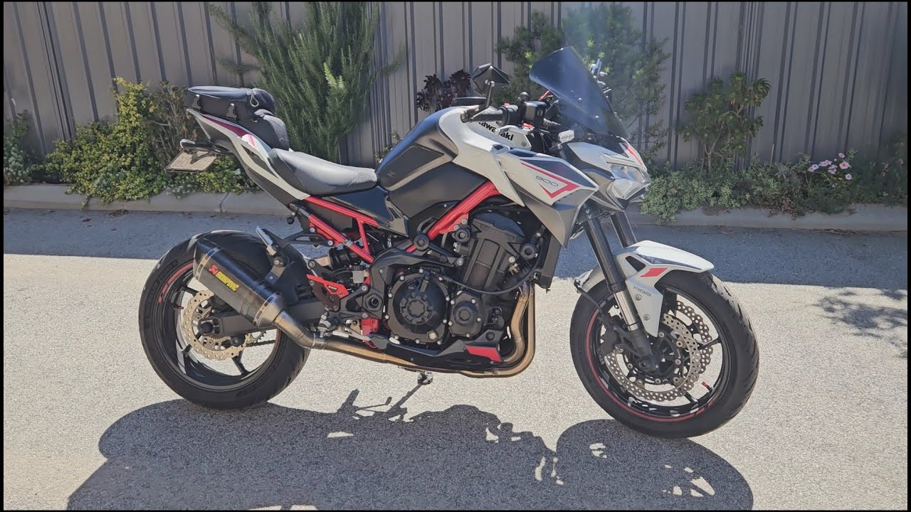 20241123 - Z900 full Akrapovič system and tune - YouTube