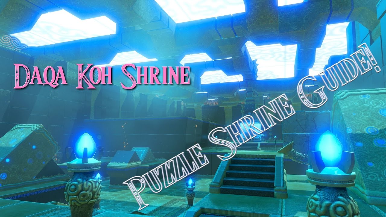 Breath of the Wild Guides - Daqa Koh Shrine (Stalled Flight) - YouTube