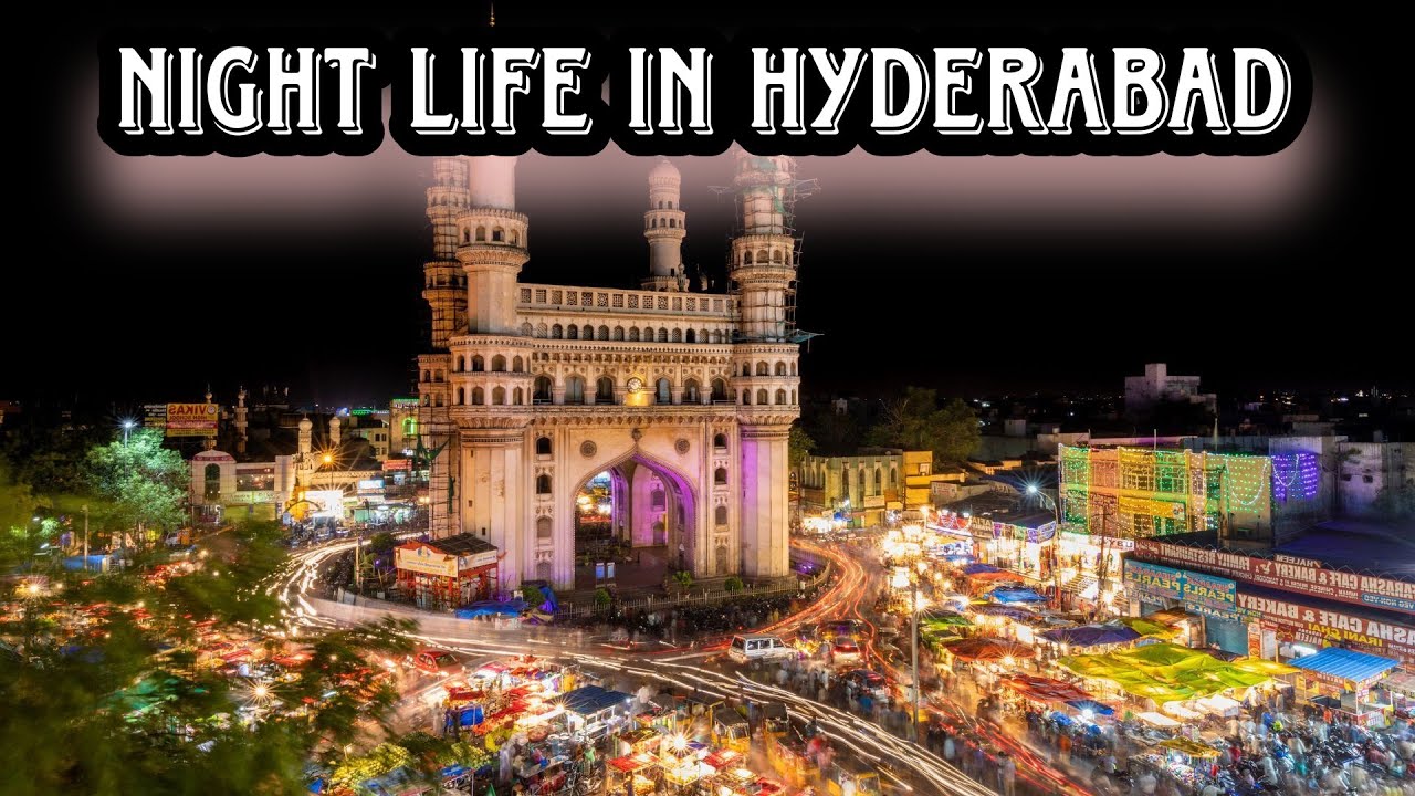 Night life in Hyderabad vlog.. - YouTube