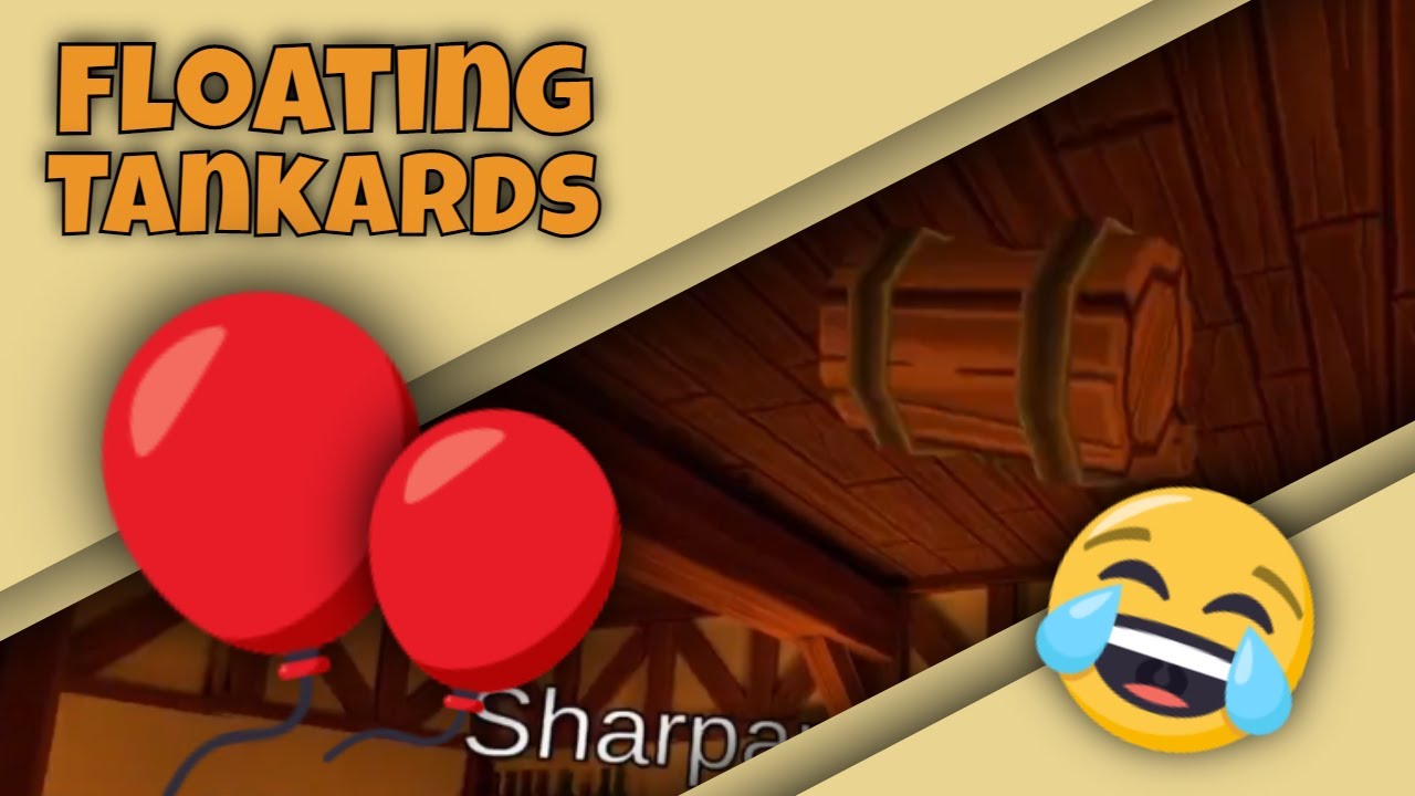 Floating Tankards | Cards & Tankards VR Funny Moments (Early Alpha ...