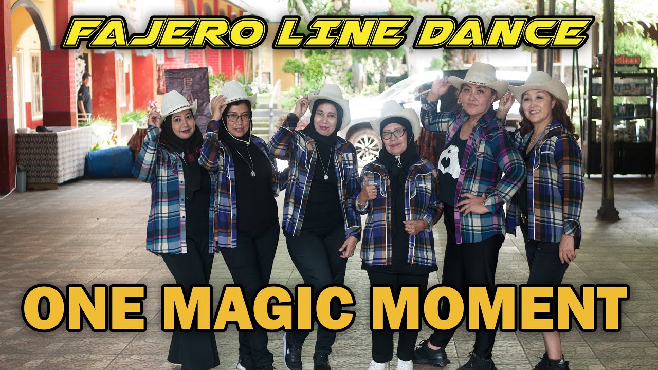 ONE MAGIC MOMENT || FAJERO LINE DANCE - YouTube