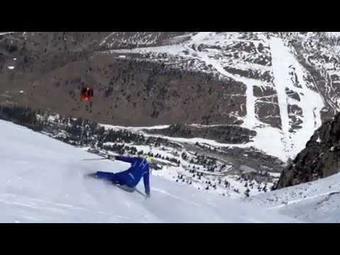 Skiing at Presena Pista Paradiso Tonale 🇮🇹 with Giulia Gheza ⛷🇮🇹 - YouTube